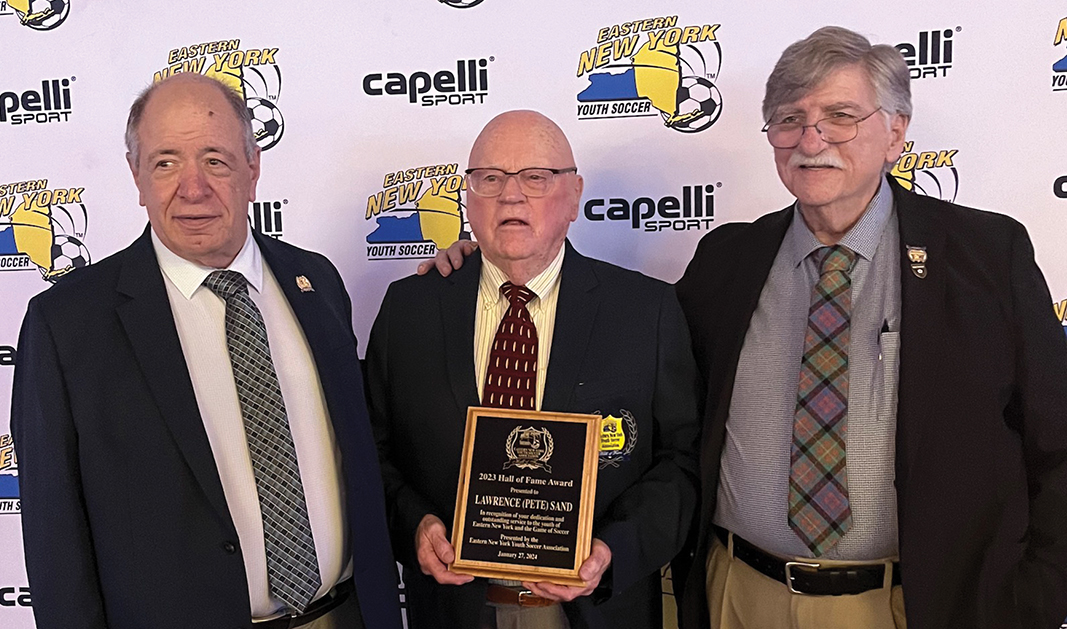 Pete Sand Inducted Into the Eastern New York Soccer Hall of Fame ...