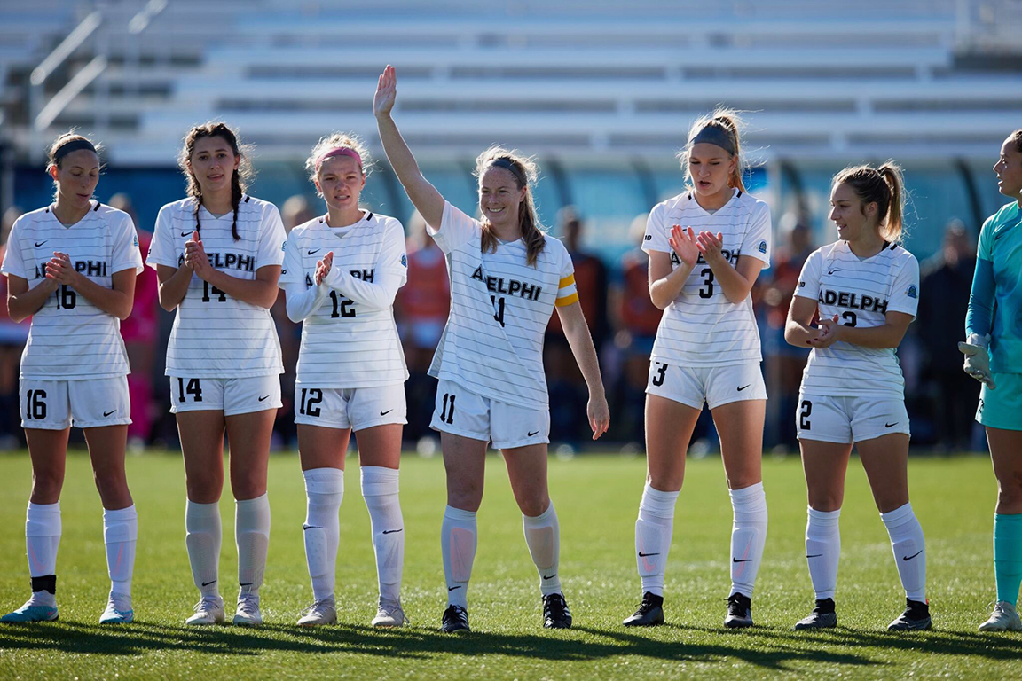 Morgan Salmon Thanks TOPSoccer in Acceptance Speech as Northeast-10 ...