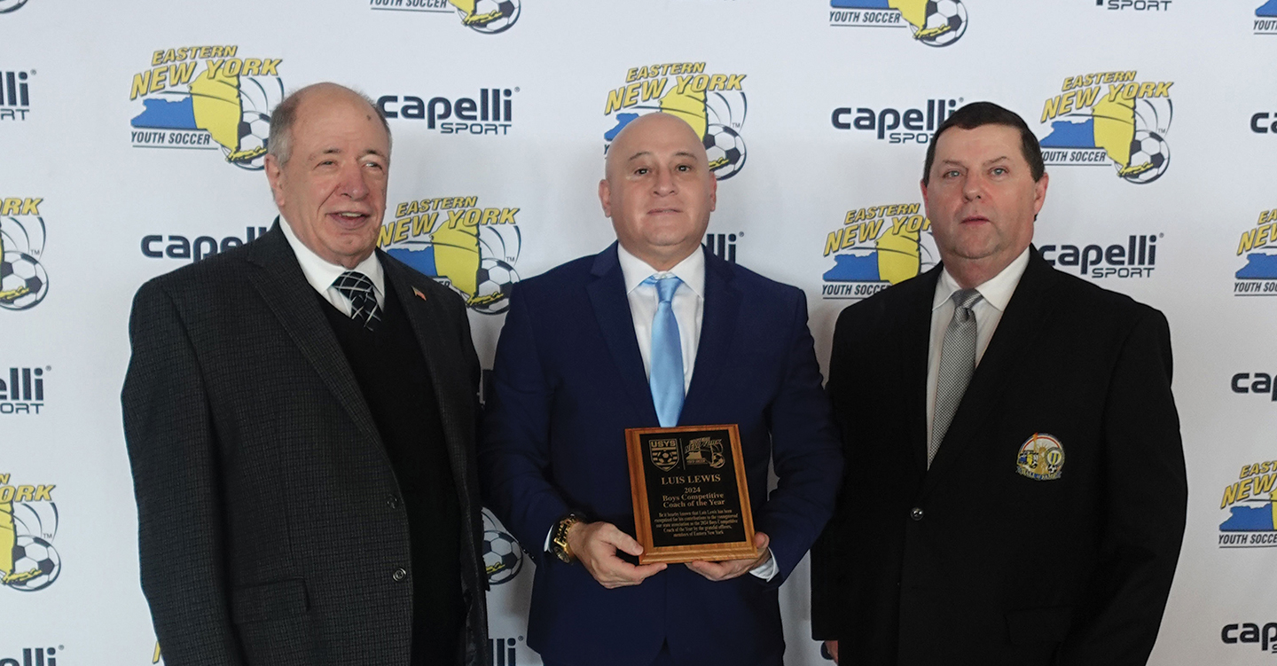 Luis Lewis Honored as Eastern New York’s Boys Competitive Coach of the ...