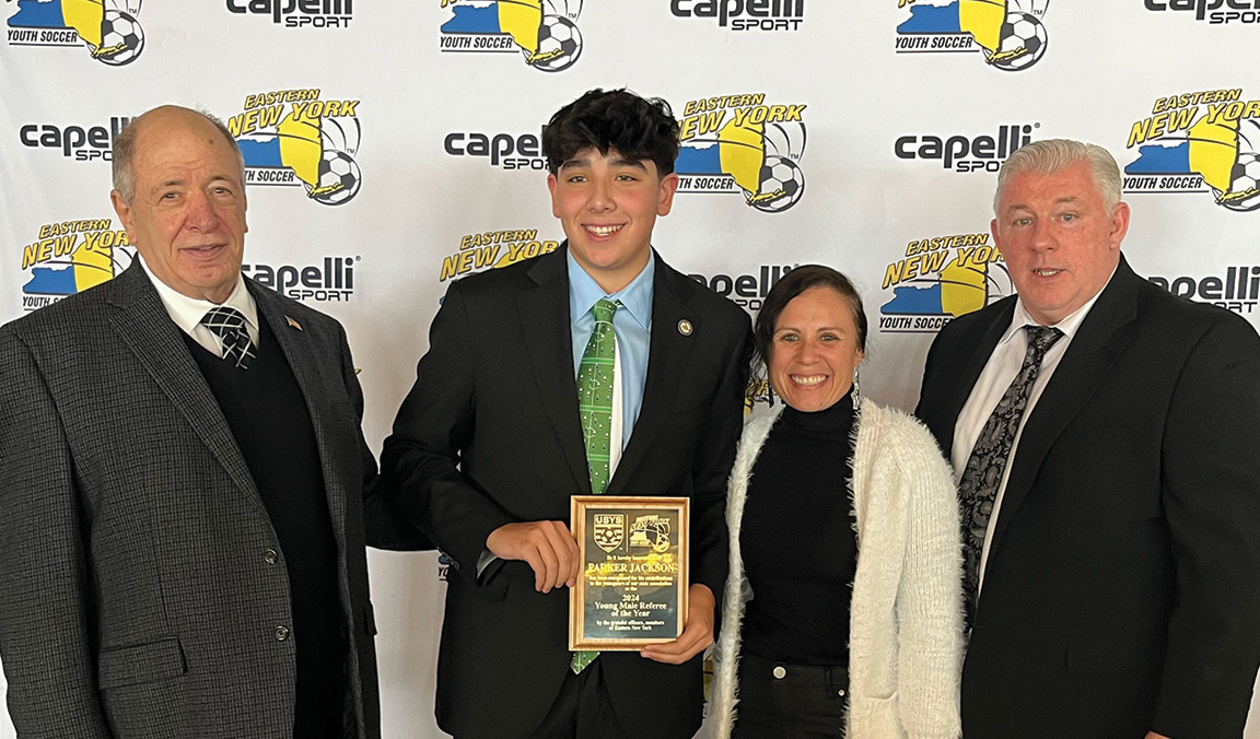 Parker Jackson Honored as Eastern New York’s Young Male Referee of the ...