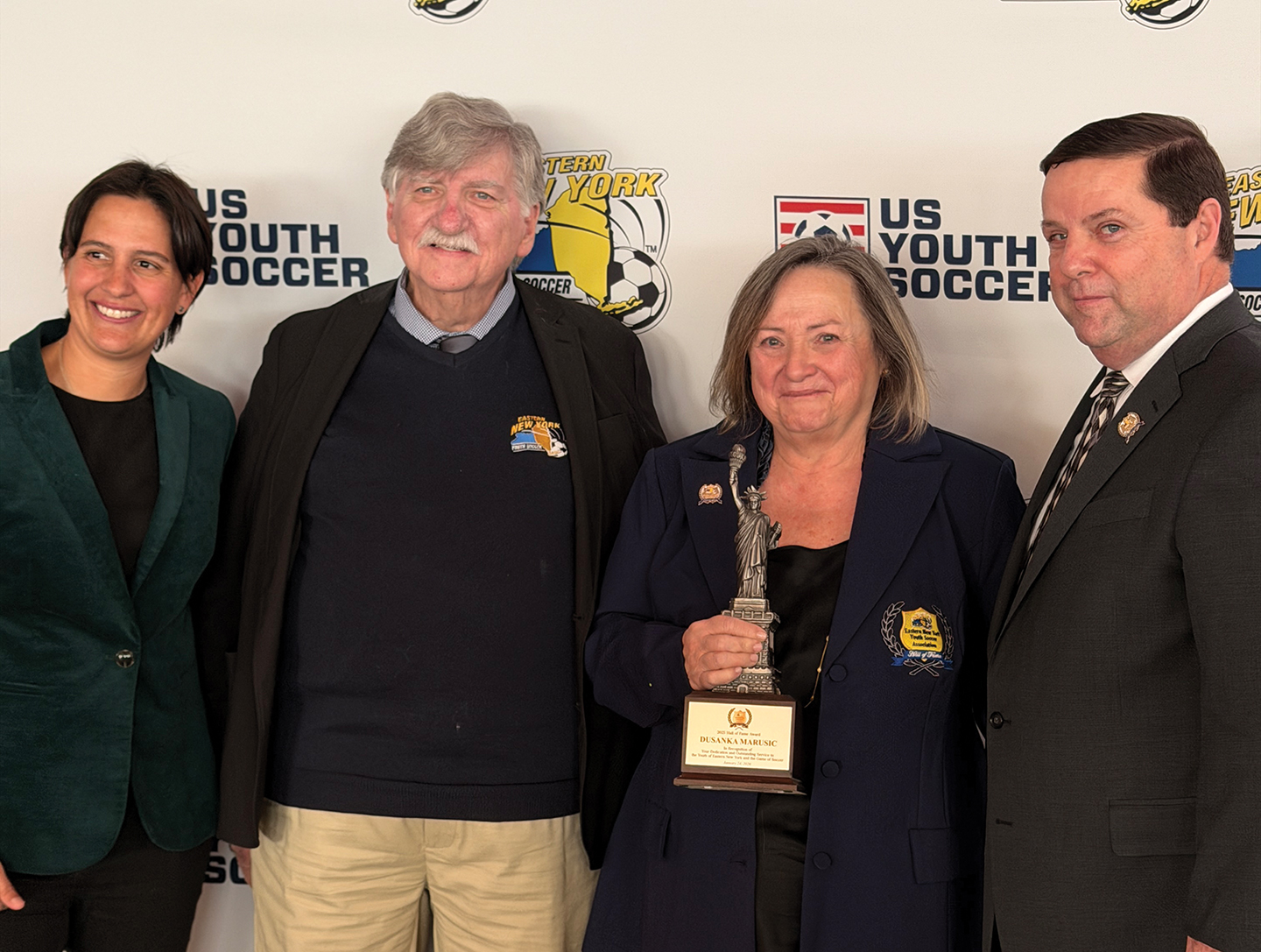 Dusanka Marusic Inducted Into the Eastern New York Soccer Hall of Fame ...